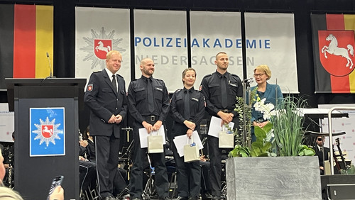 401 Absolventen des BA 20/21 in Hannover zu Polizeikommissar/innen ...